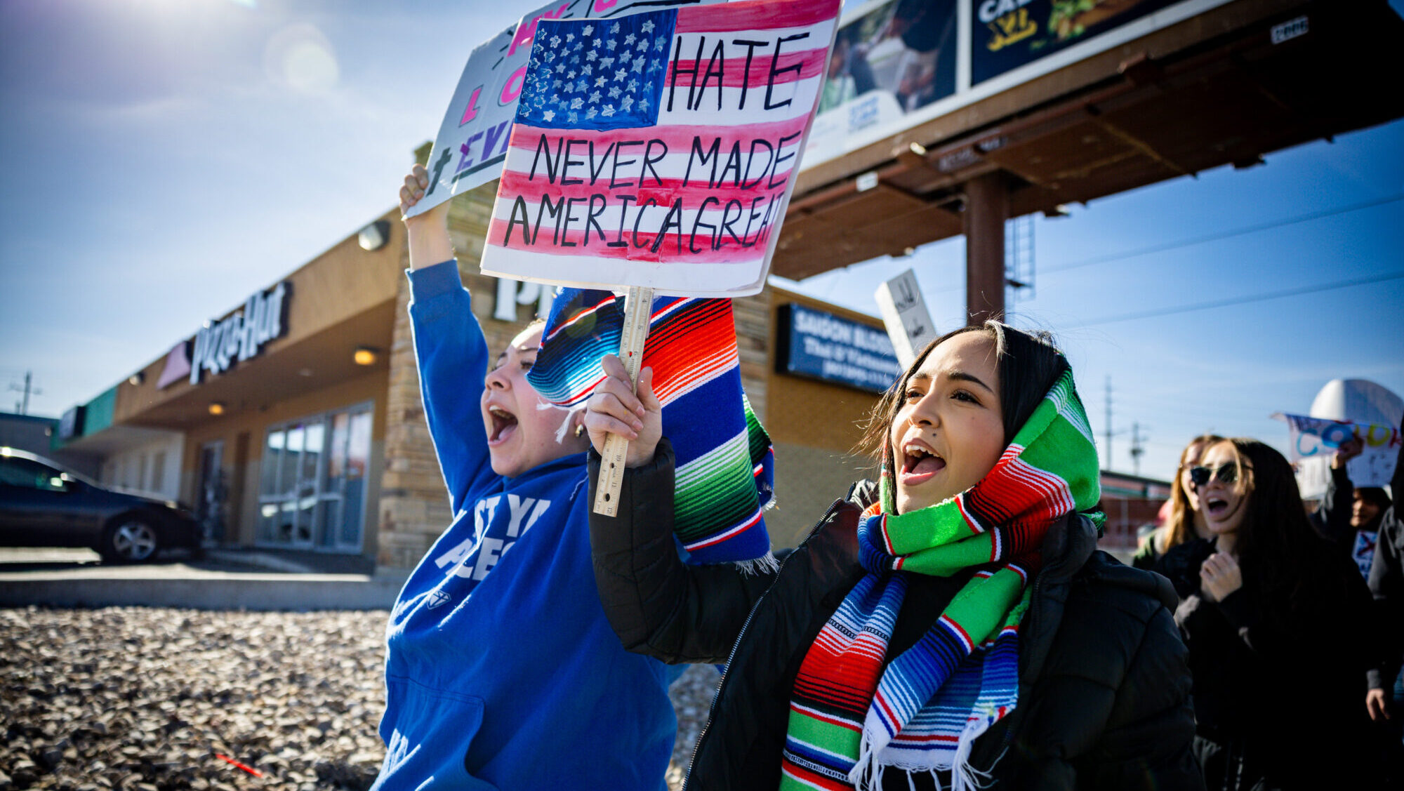 Hundreds of Utah students walk out of class to protest ICE actions ...