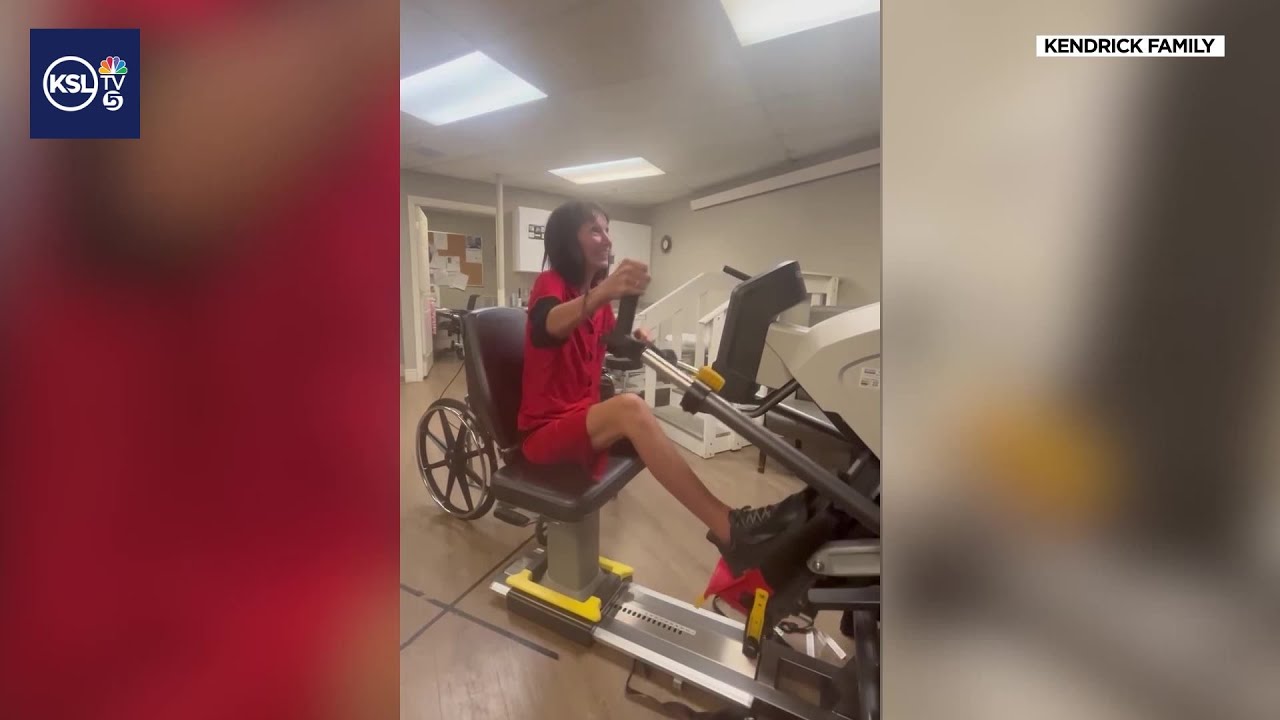 Video: Utah mom who lost both legs in crash helps another mother begin ...