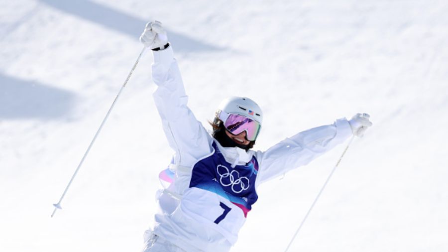 Former Utah skier Jaelin Kauf earns silver in Women’s Moguls - KSLTV.com