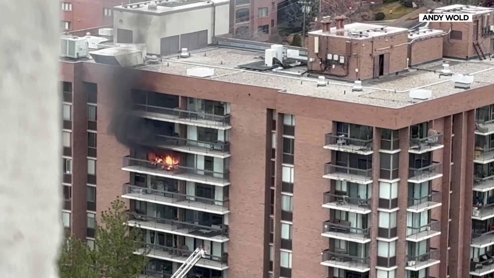 Residents call high‑rise apartment fire a 'miracle escape' after flames ...